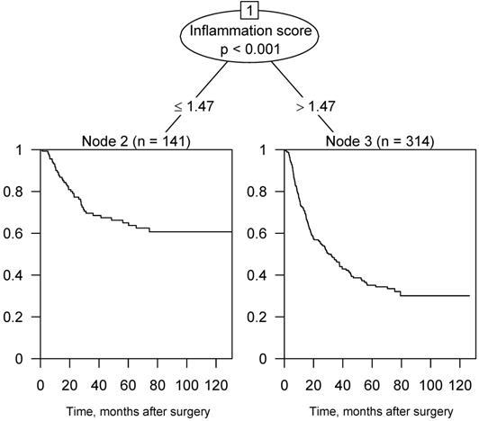 Inflammation Score System using Preoperative Inflammatory Markers to ...