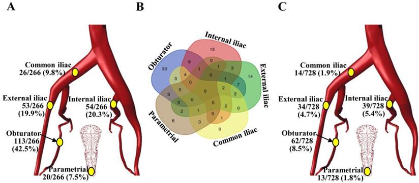 Region-specific Risk Factors for Pelvic Lymph Node Metastasis in ...
